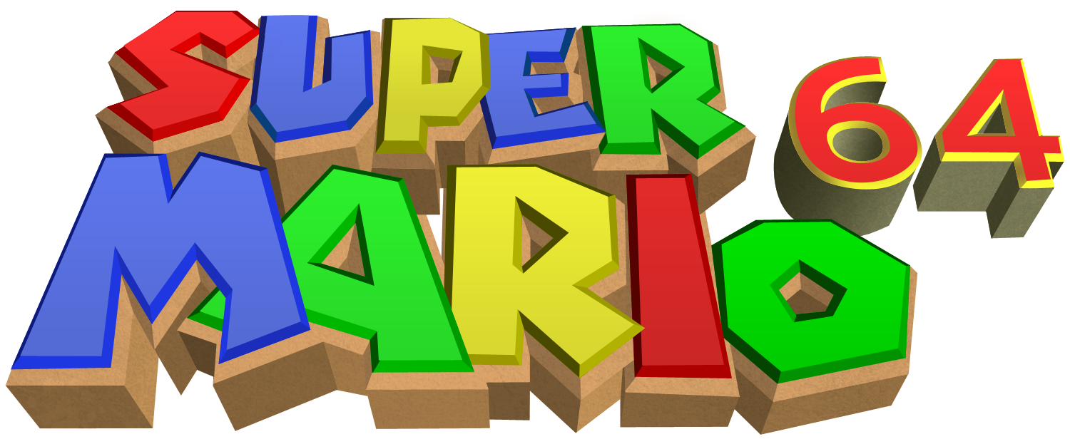 Imagen - Super Mario 64 Logo.png | Mario Fanon Wiki | FANDOM powered by ...