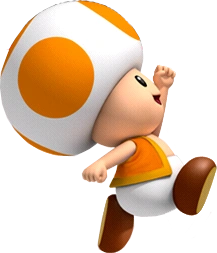 Imagen - Orange Toad.png | Mario Fanon Wiki | FANDOM powered by Wikia