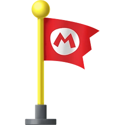 Imagen - Midway Flag - Mario.png | Mario Fanon Wiki | FANDOM powered by ...