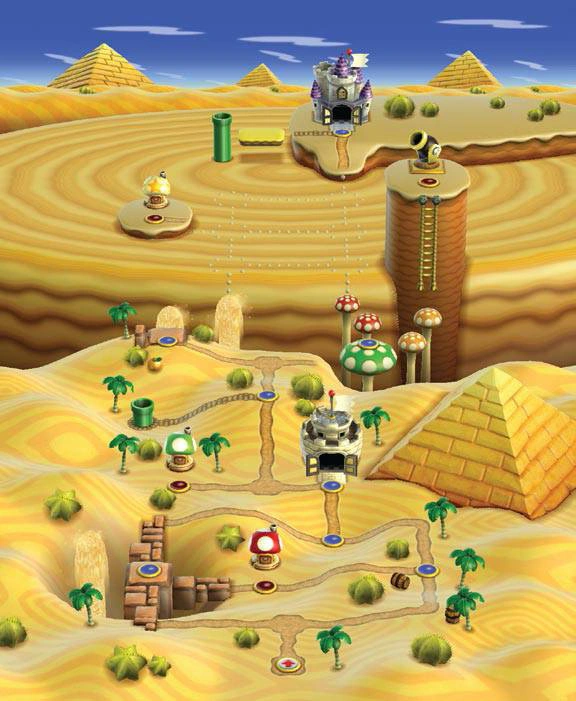Monde 2 (New Super Mario Bros. Wii) | Wiki Mario | Fandom