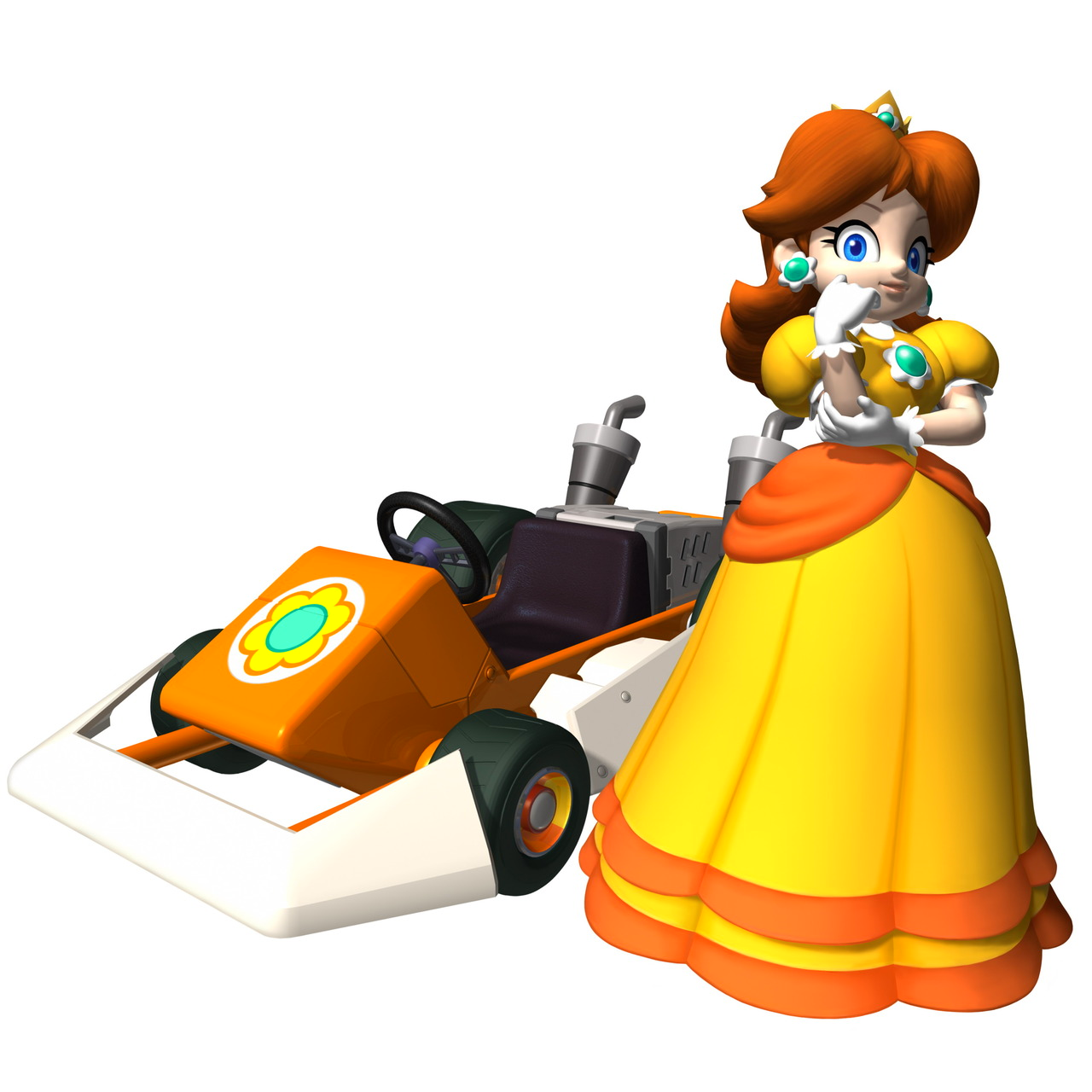 Imagen Daisy Mkdspng Super Mario Wiki Fandom Powered By Wikia