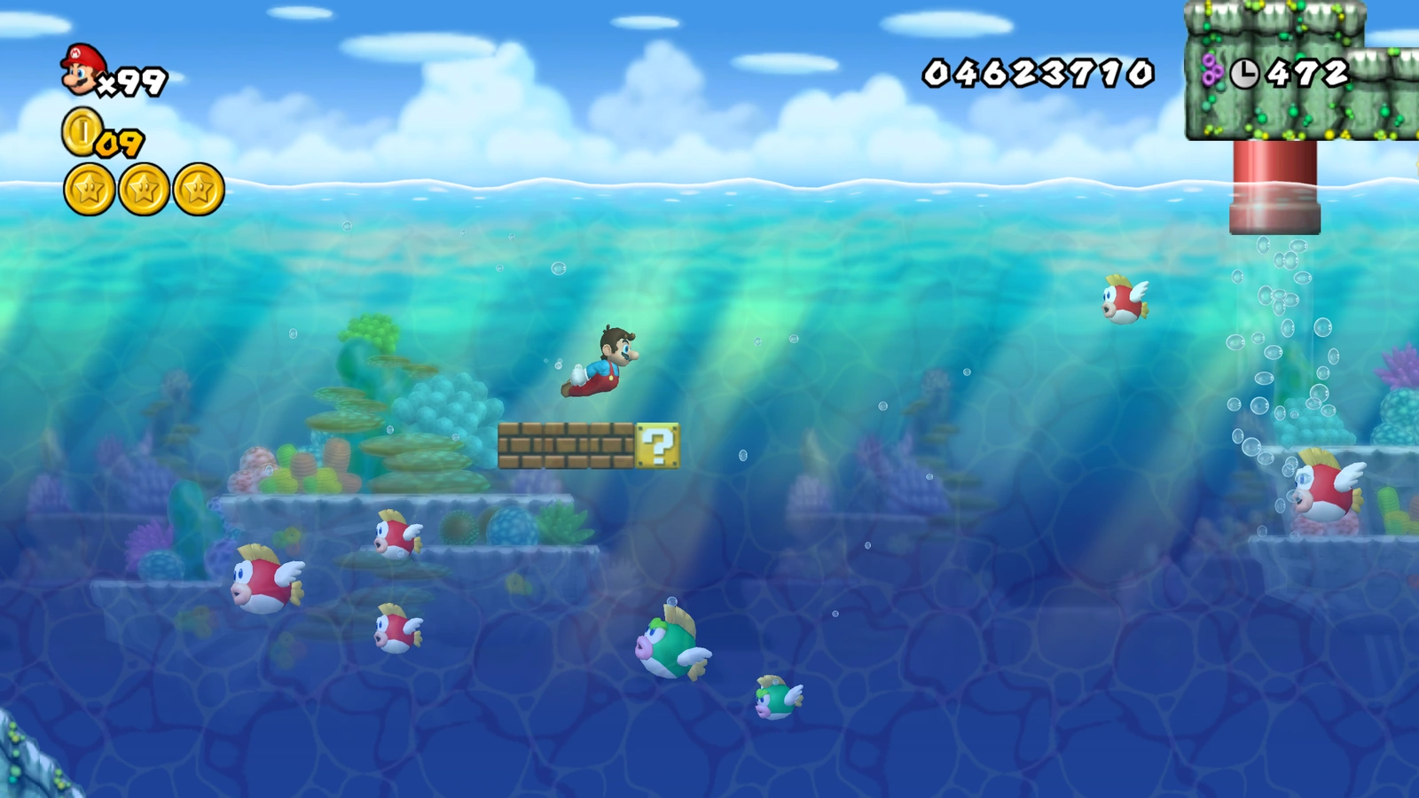 World 1-4 (New Super Mario Bros. Wii) | MarioWiki | Fandom