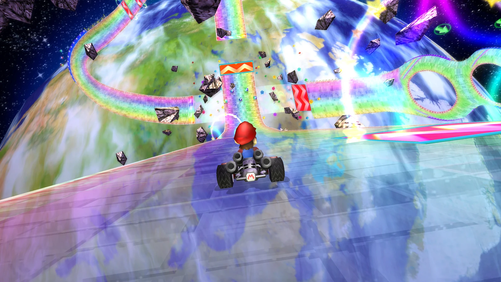 Imagen - Mario-kart-rainbow-road-hd-wallpaper-102171.jpg | Super Mario ...