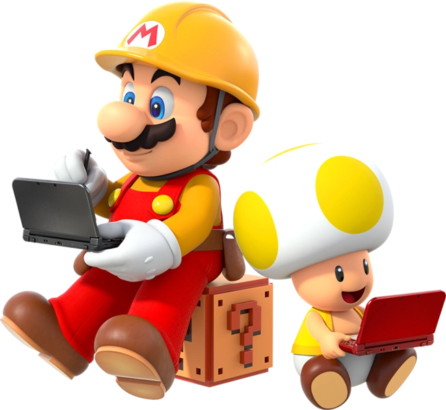 Imagen - SMMfor3DS - Mario y Toad.png | Super Mario Wiki | FANDOM ...