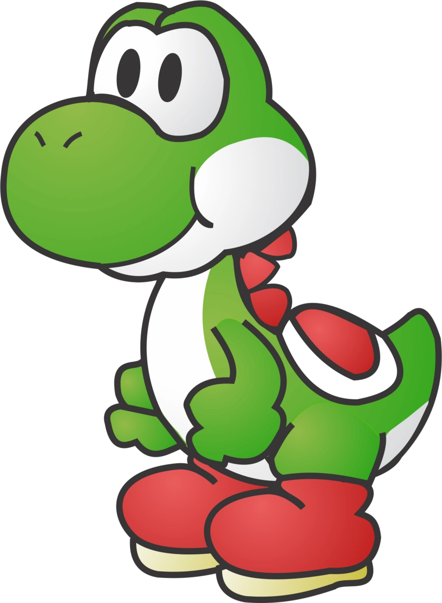 Imagen - Paper yoshi by mariobros12smbx-d4vee4g.png | Super Mario Wiki ...