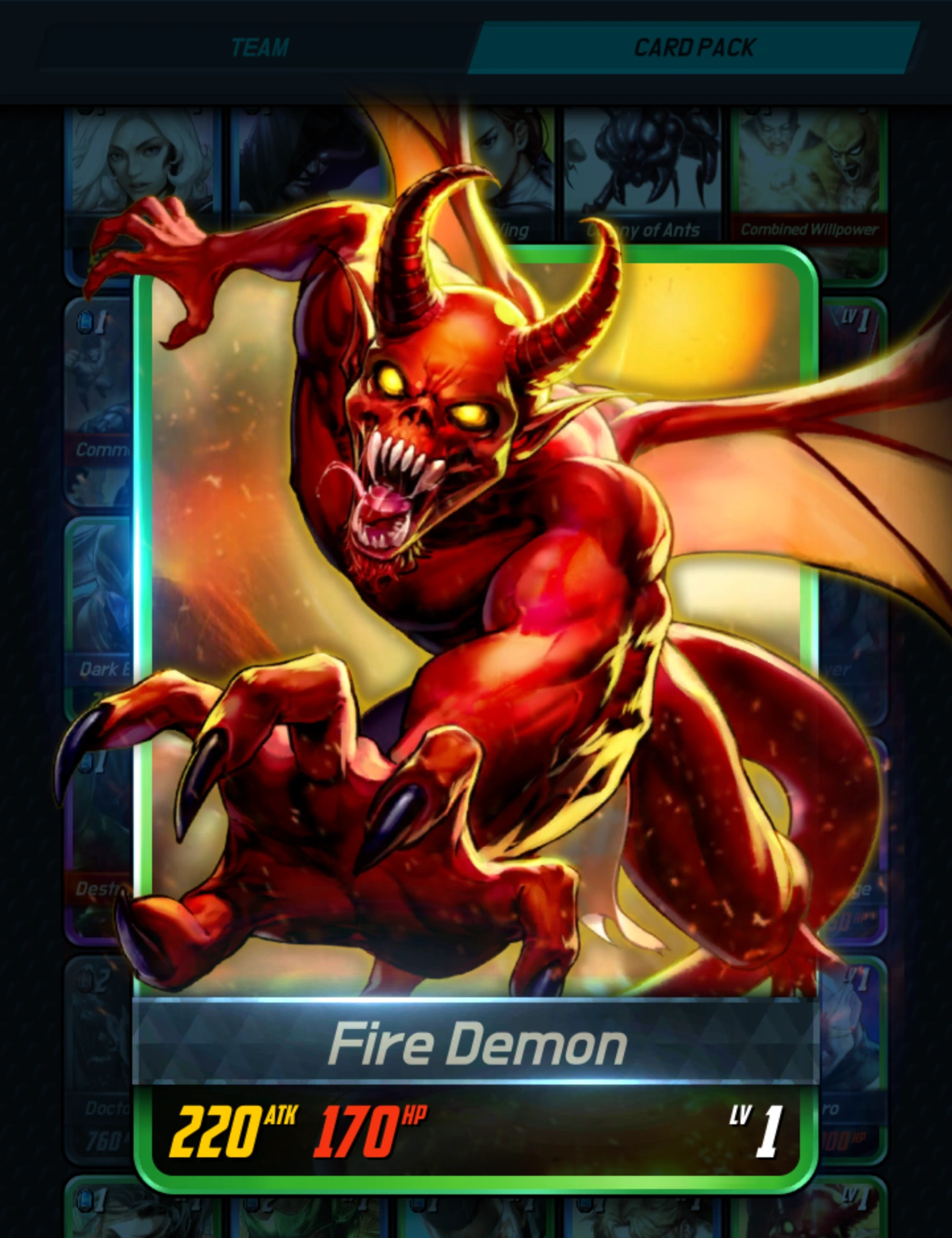 Fire Demon | Marvel Battle Lines Wiki | Fandom