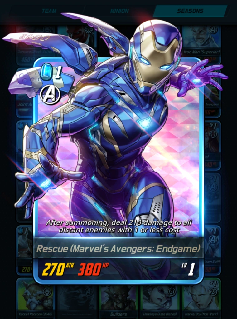 Rescue (Marvel's Avengers: Endgame) | Marvel Battle Lines Wiki | Fandom