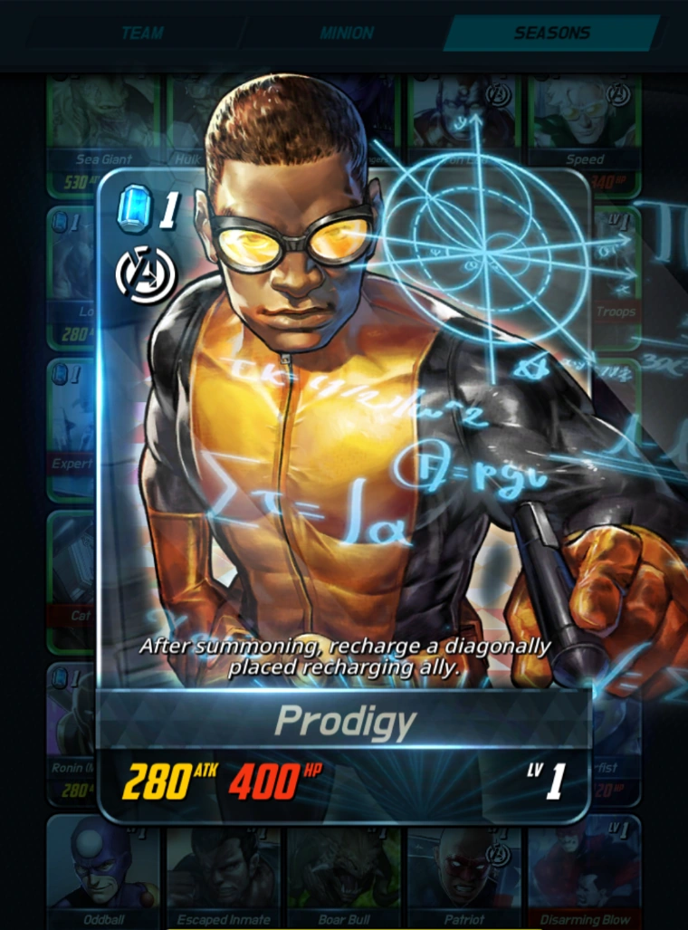 Prodigy | Marvel Battle Lines Wiki | Fandom