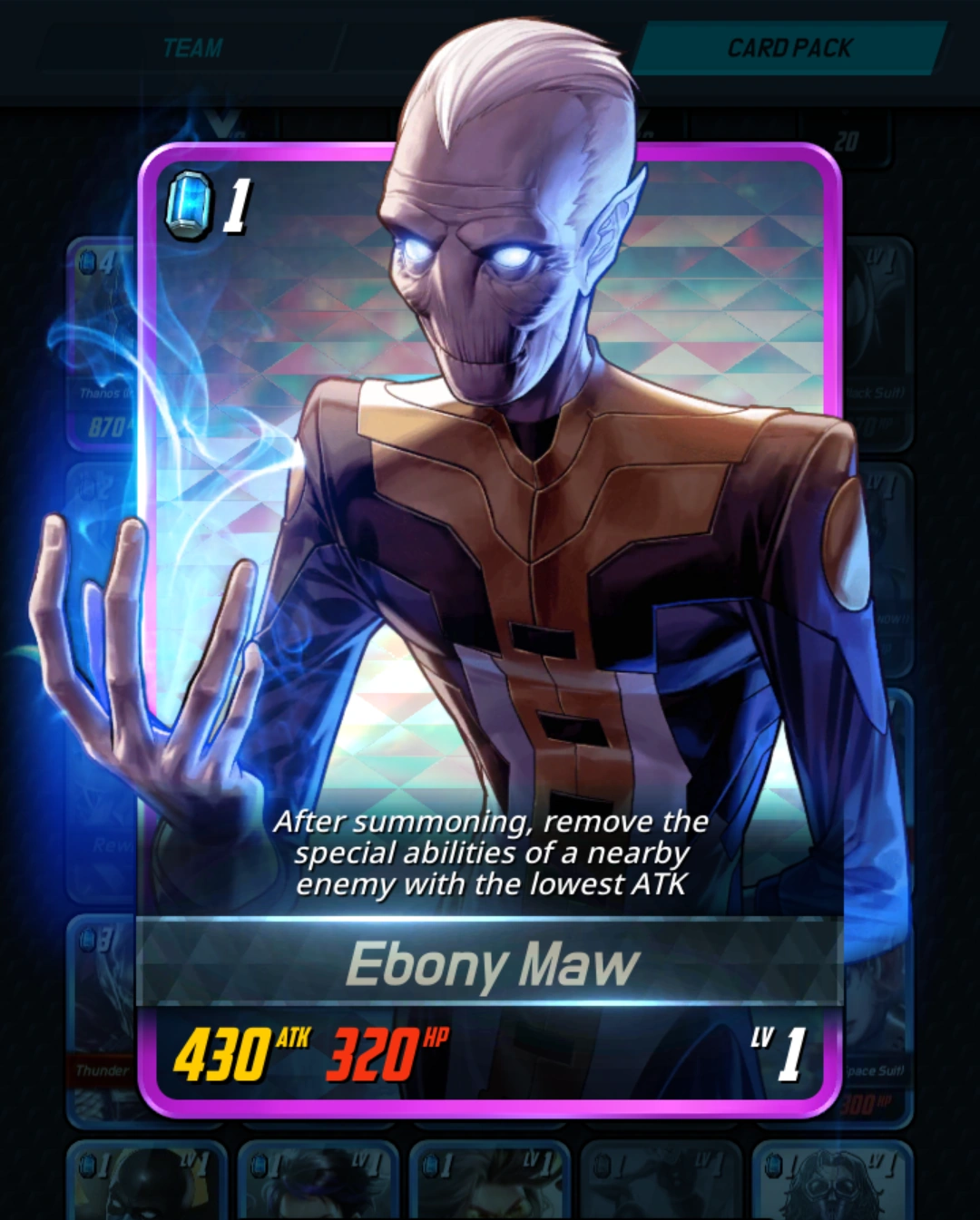 Ebony Maw | Marvel Battle Lines Wiki | Fandom