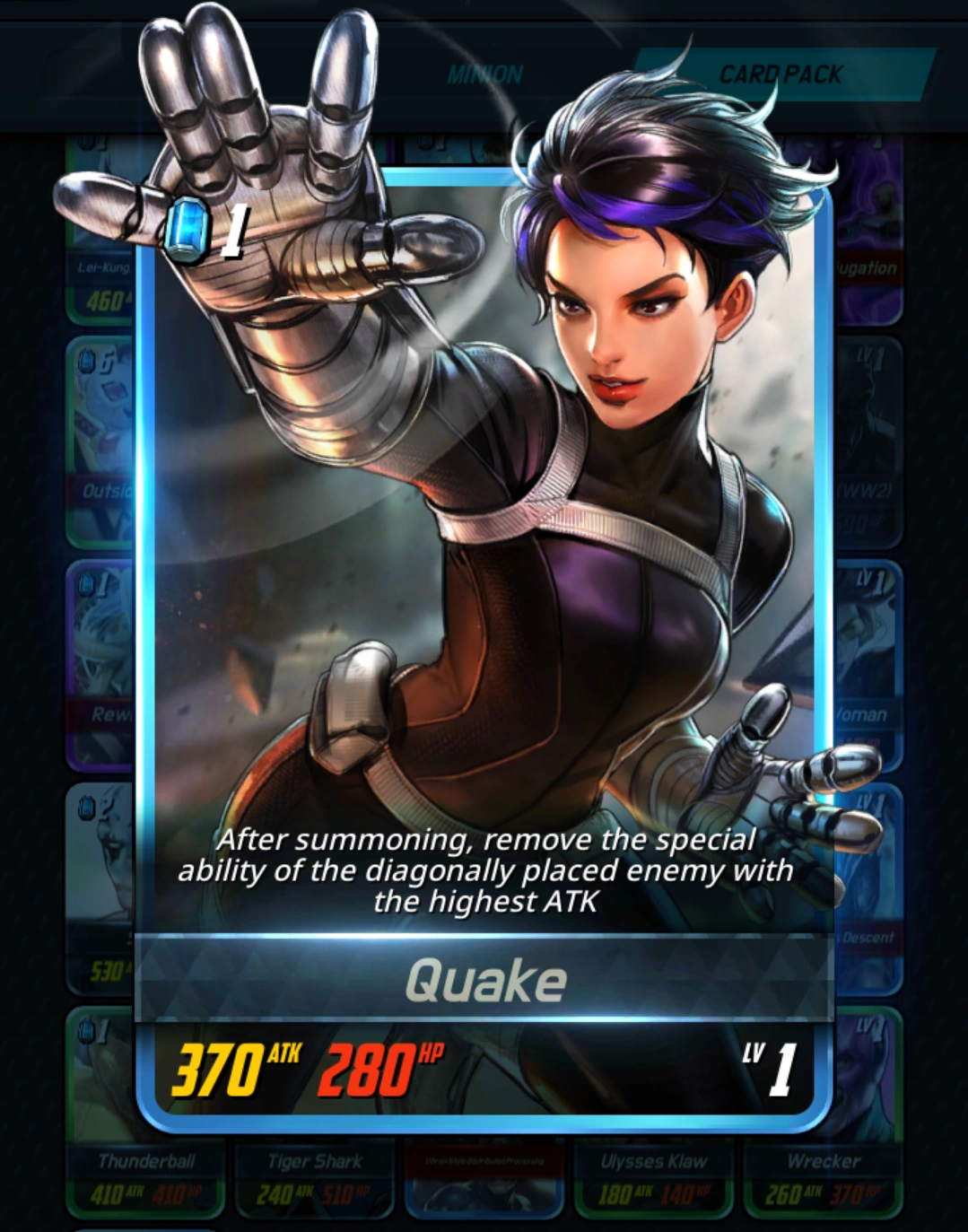 Quake | Marvel Battle Lines Wiki | Fandom