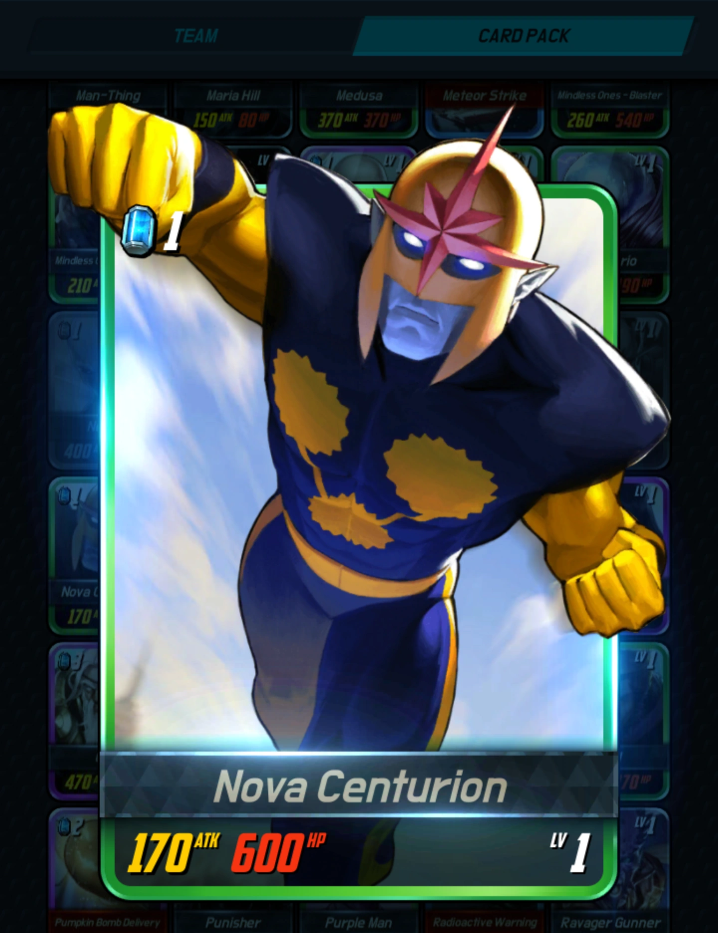 Nova Centurion | Marvel Battle Lines Wiki | Fandom