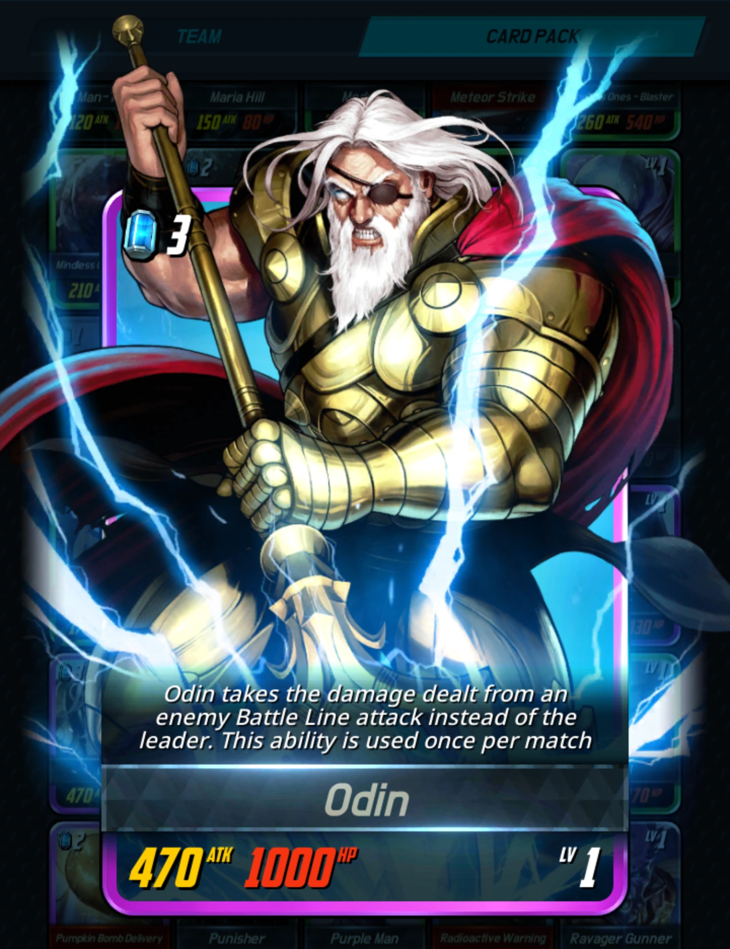 Odin | Marvel Battle Lines Wiki | Fandom