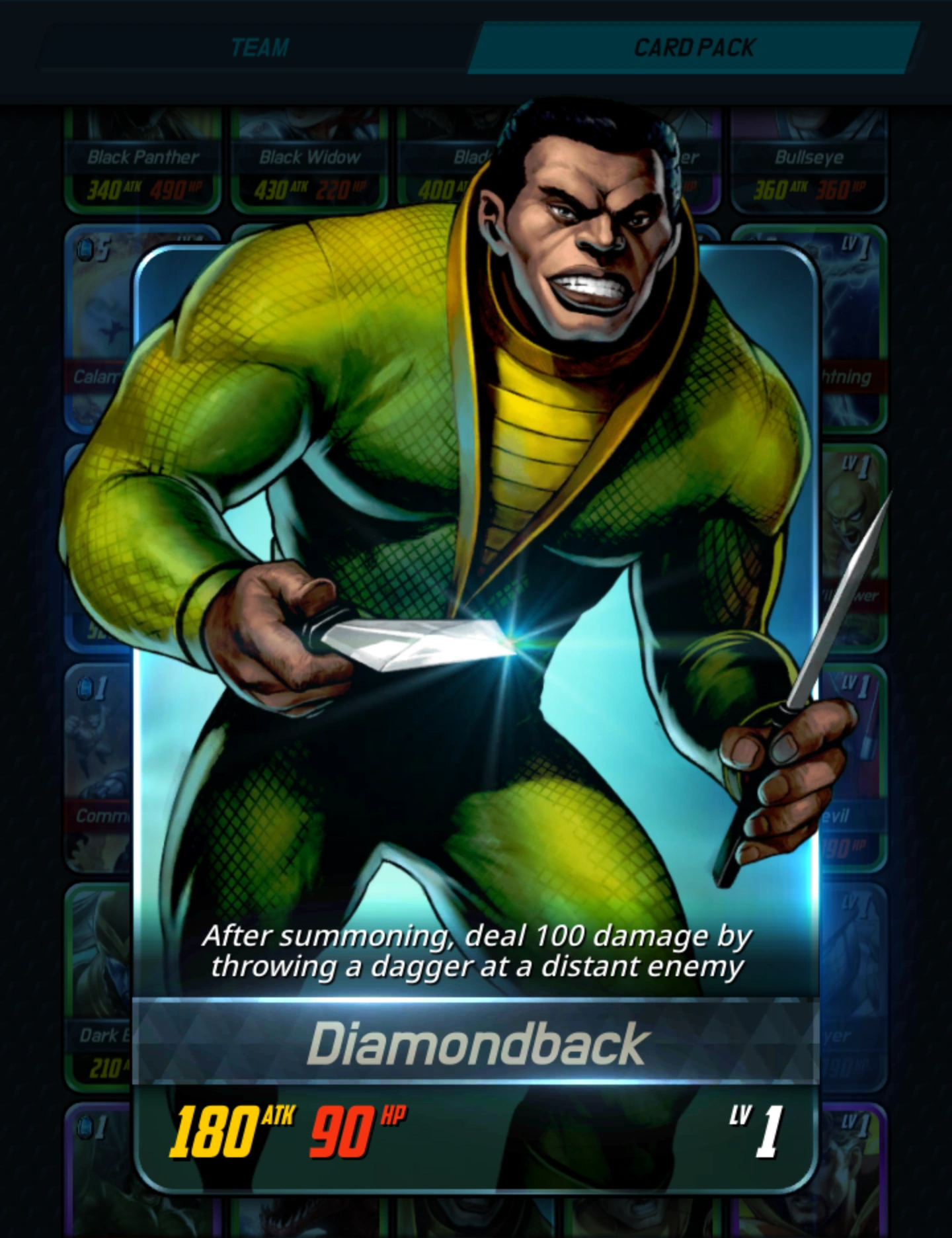 Diamondback | Marvel Battle Lines Wiki | Fandom