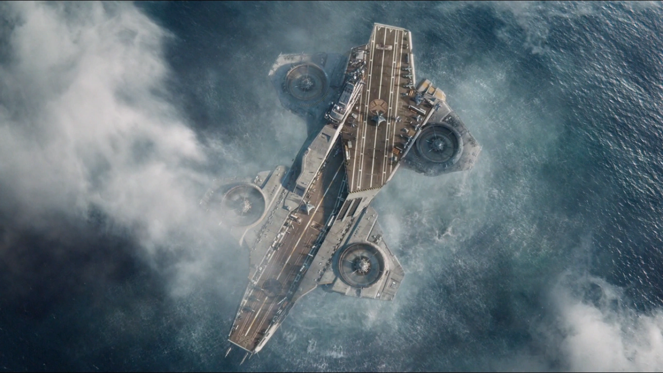 USS Argo (godzilla king of the monsters) VS helicarrier (mcu ...