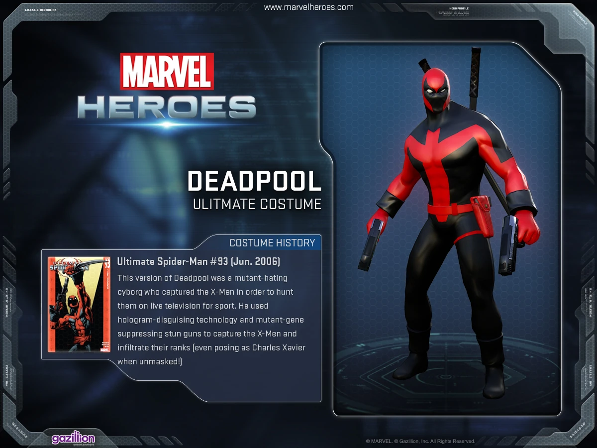 Deadpool Ultimate Marvel