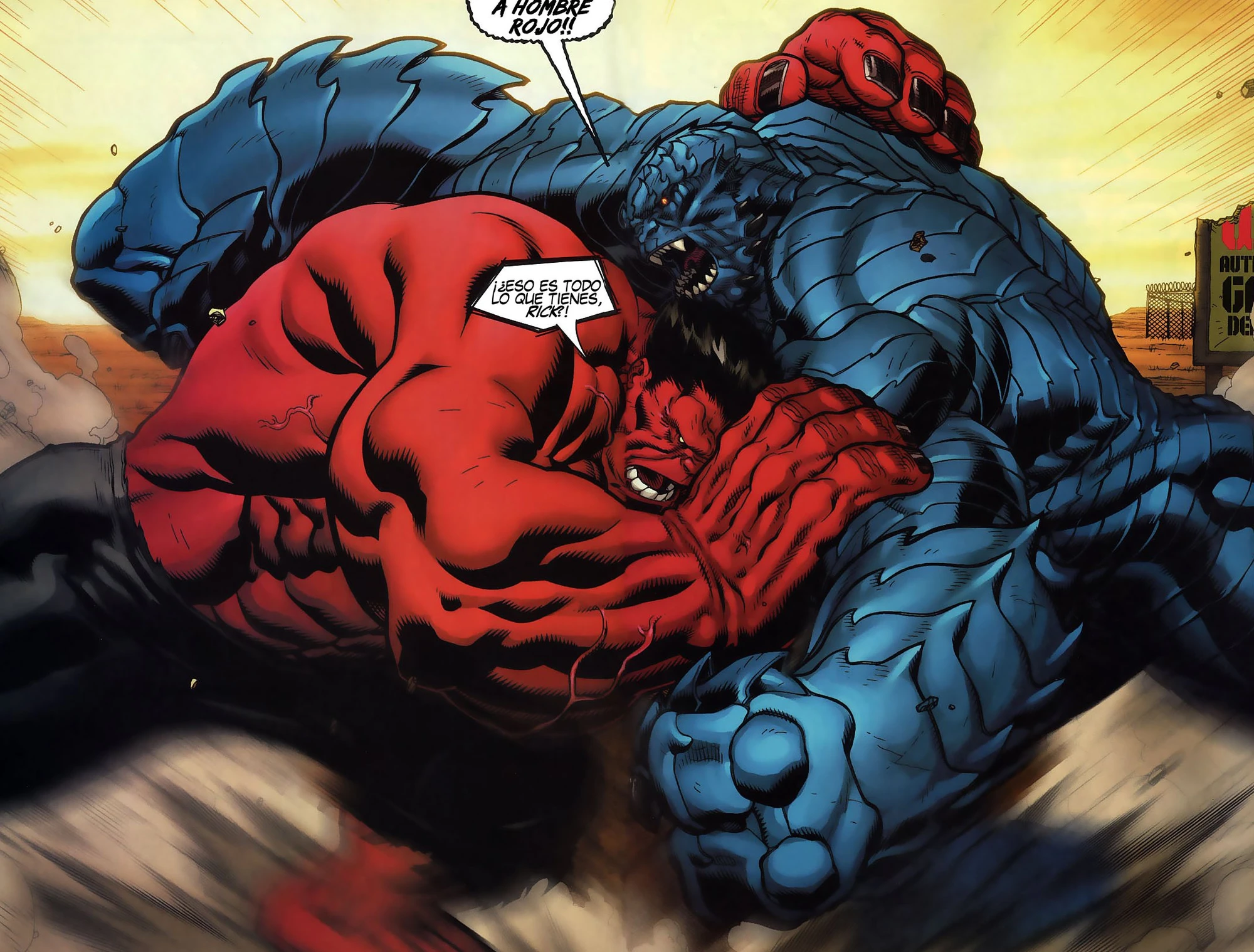 Imagen - Red Hulk Vs A-Bomb.jpg | Marvel Wiki | FANDOM powered by Wikia