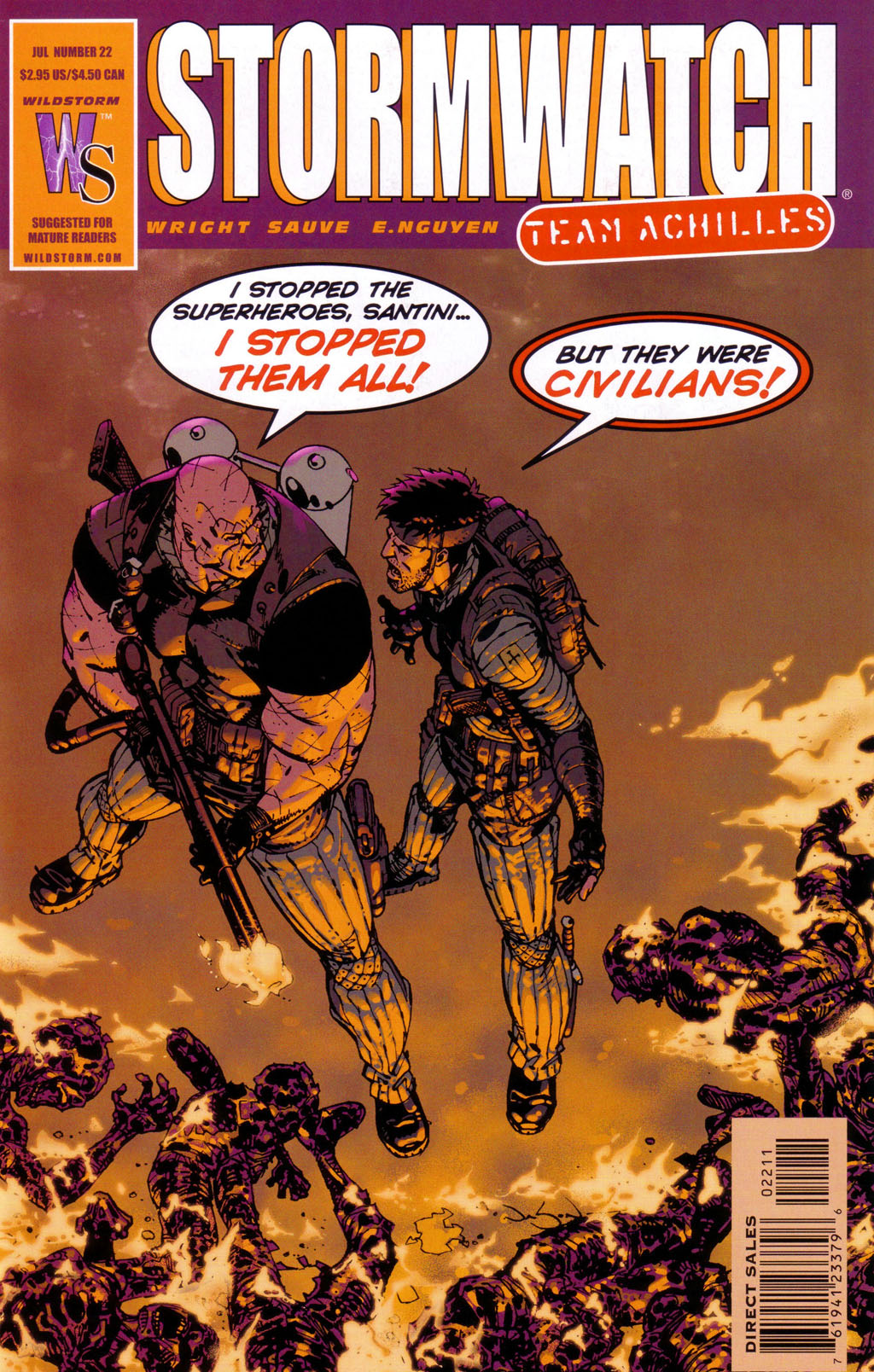 Stormwatch Team Achilles Vol 1 22 Dc Database Fandom Powered By Wikia