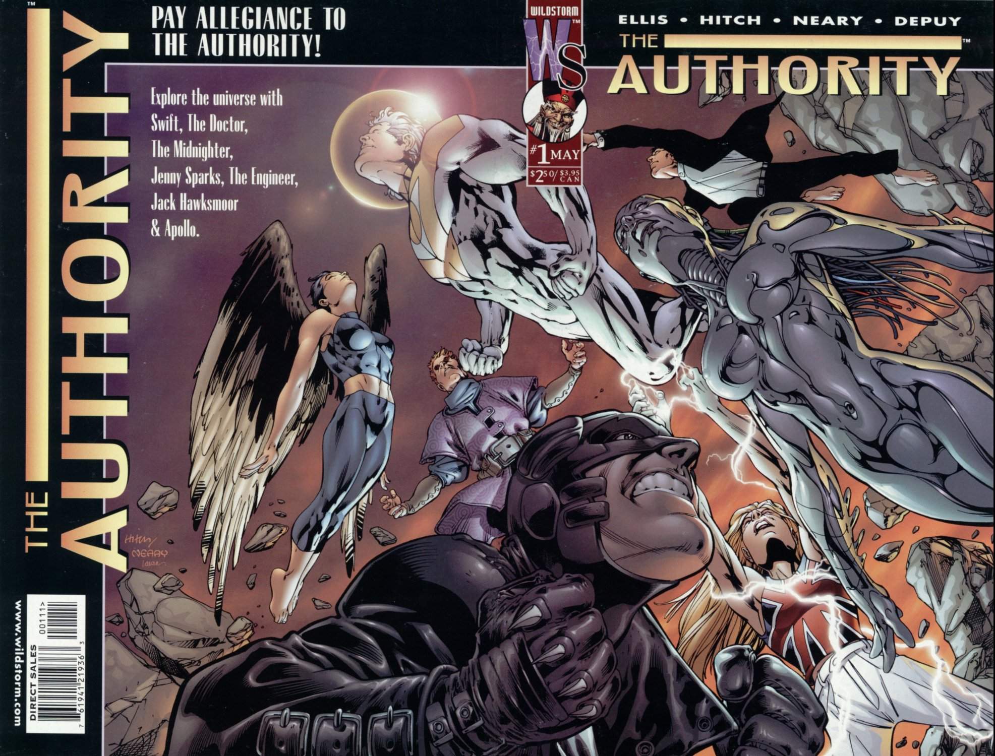 The Authority Vol 1 | DC Database | FANDOM powered by Wikia