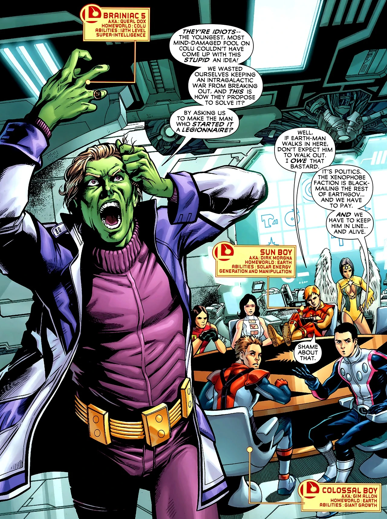 Image - Brainiac 5 0007.jpg | DC Database | FANDOM powered by Wikia