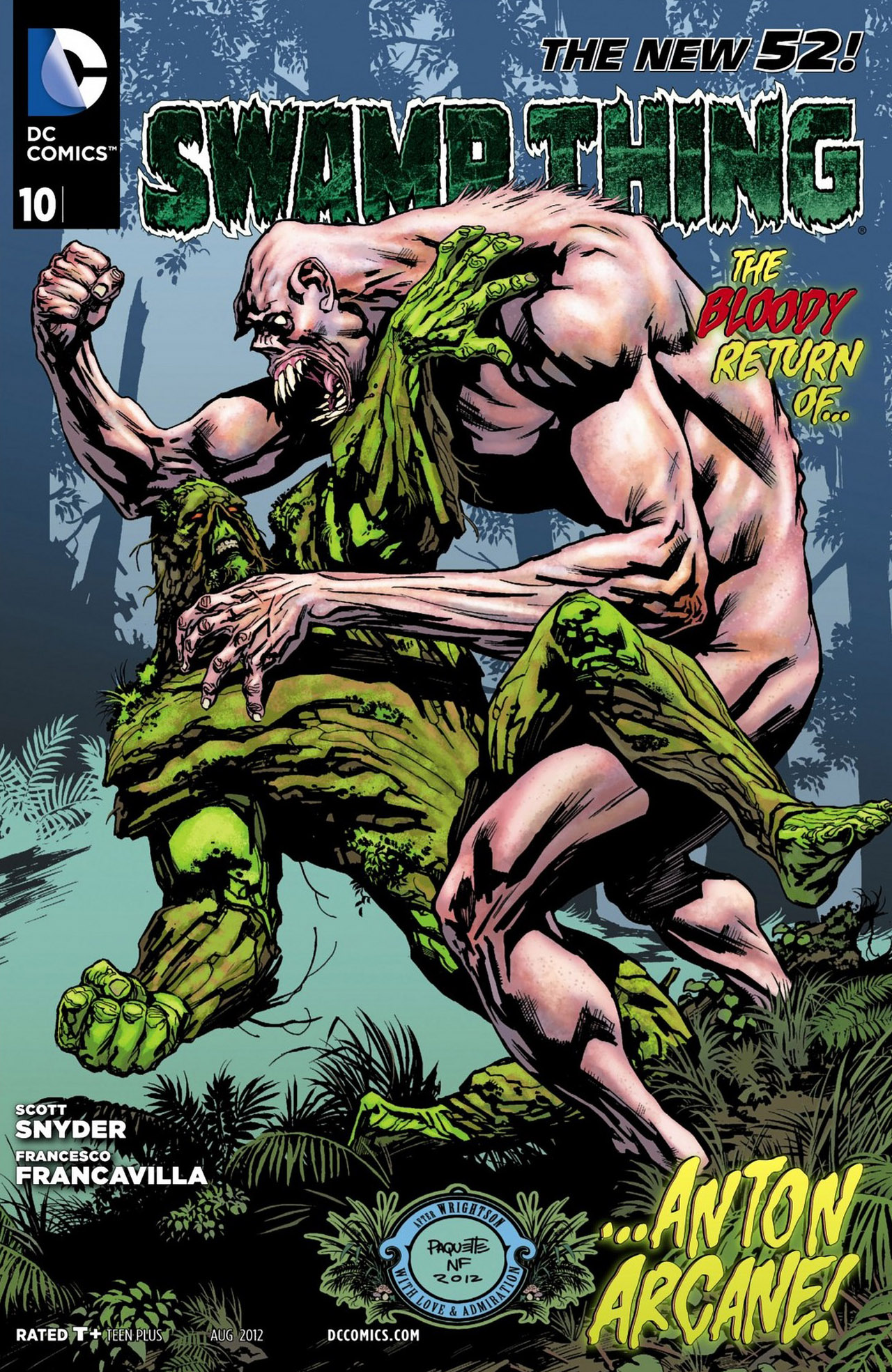 Swamp Thing Vol 5 10 Dc Database Fandom Powered By Wikia