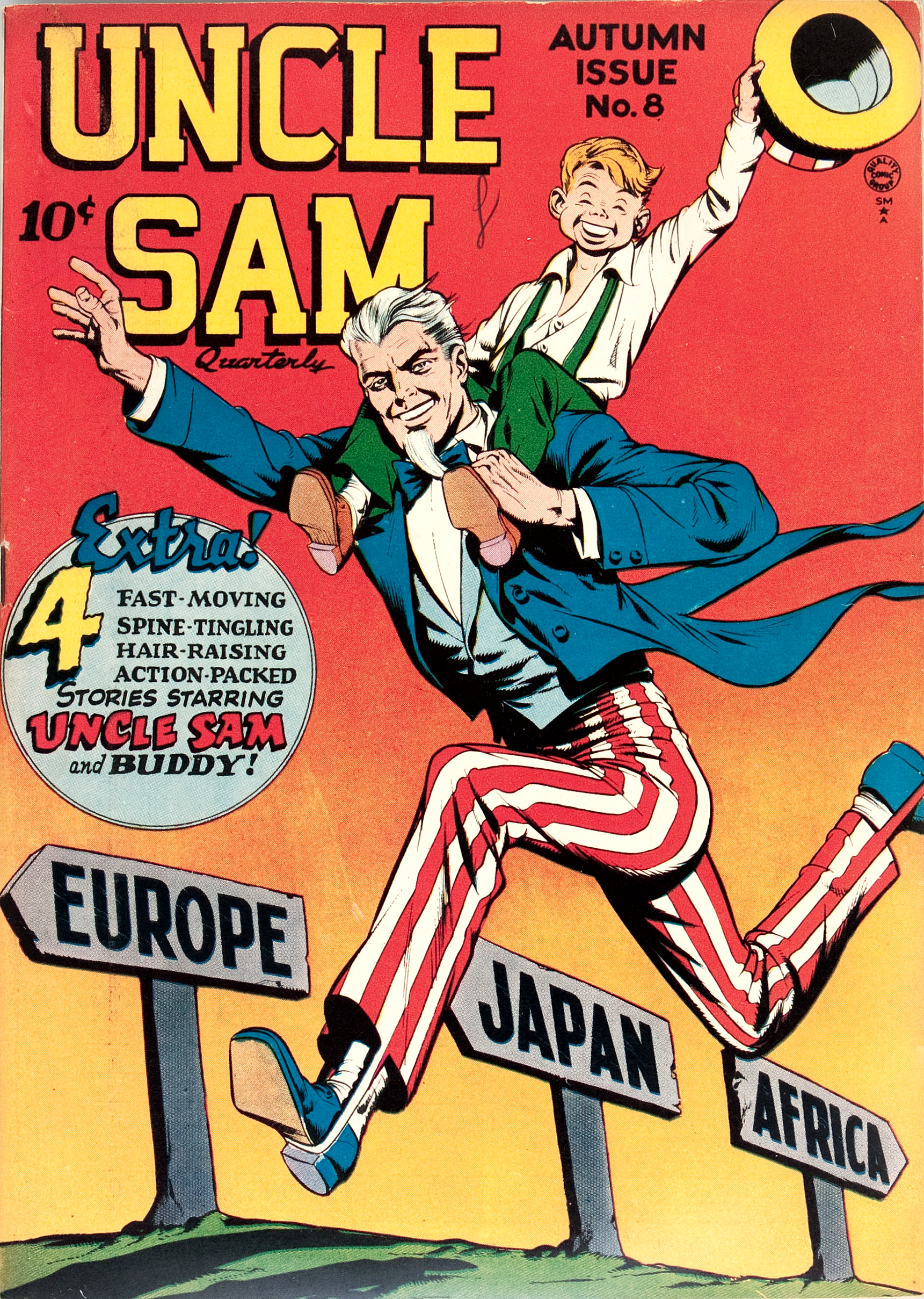 Uncle Sam Quarterly Vol 1 8 Dc Database Fandom Powered By Wikia