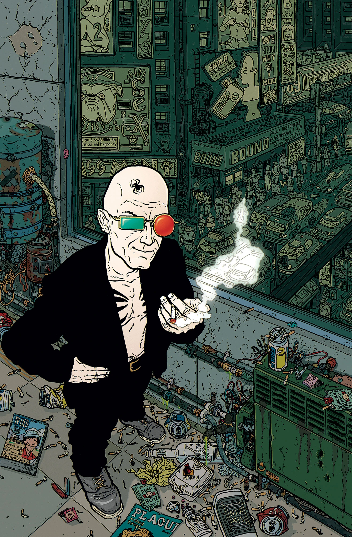 Image - Transmetropolitan Vol 1 1 Textless.jpg | DC Database | FANDOM ...