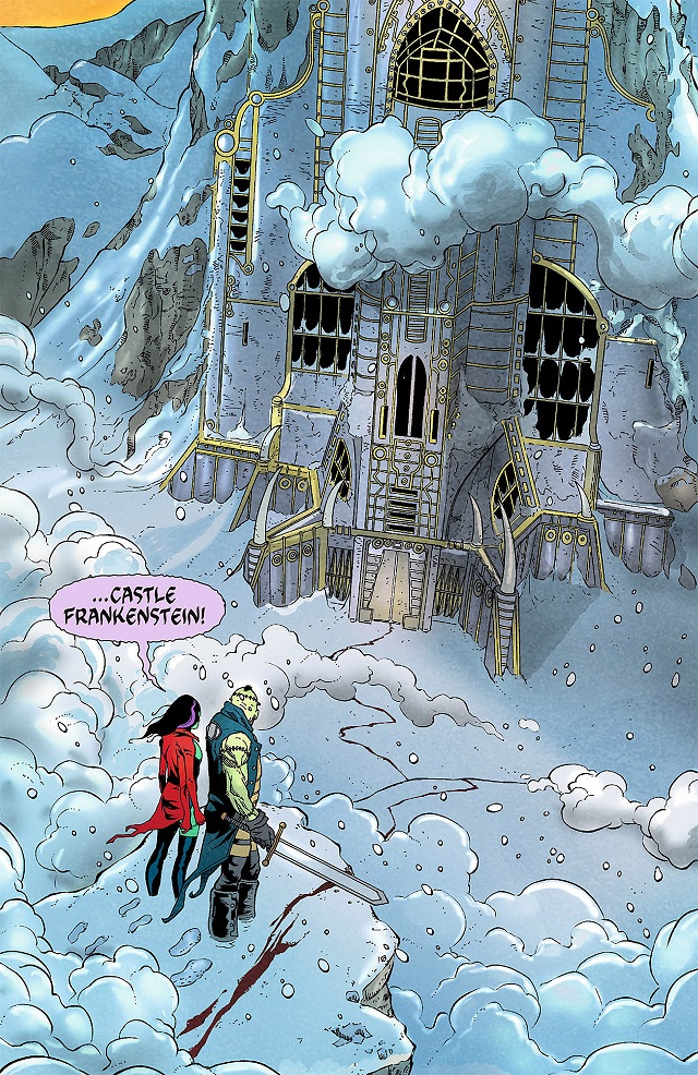 Castle Frankenstein Dc Database Fandom Powered By Wikia