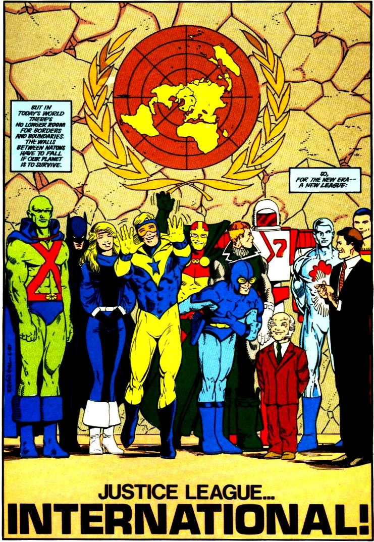 Justice League International (New Earth) | DC Database | FANDOM powered by Wikia