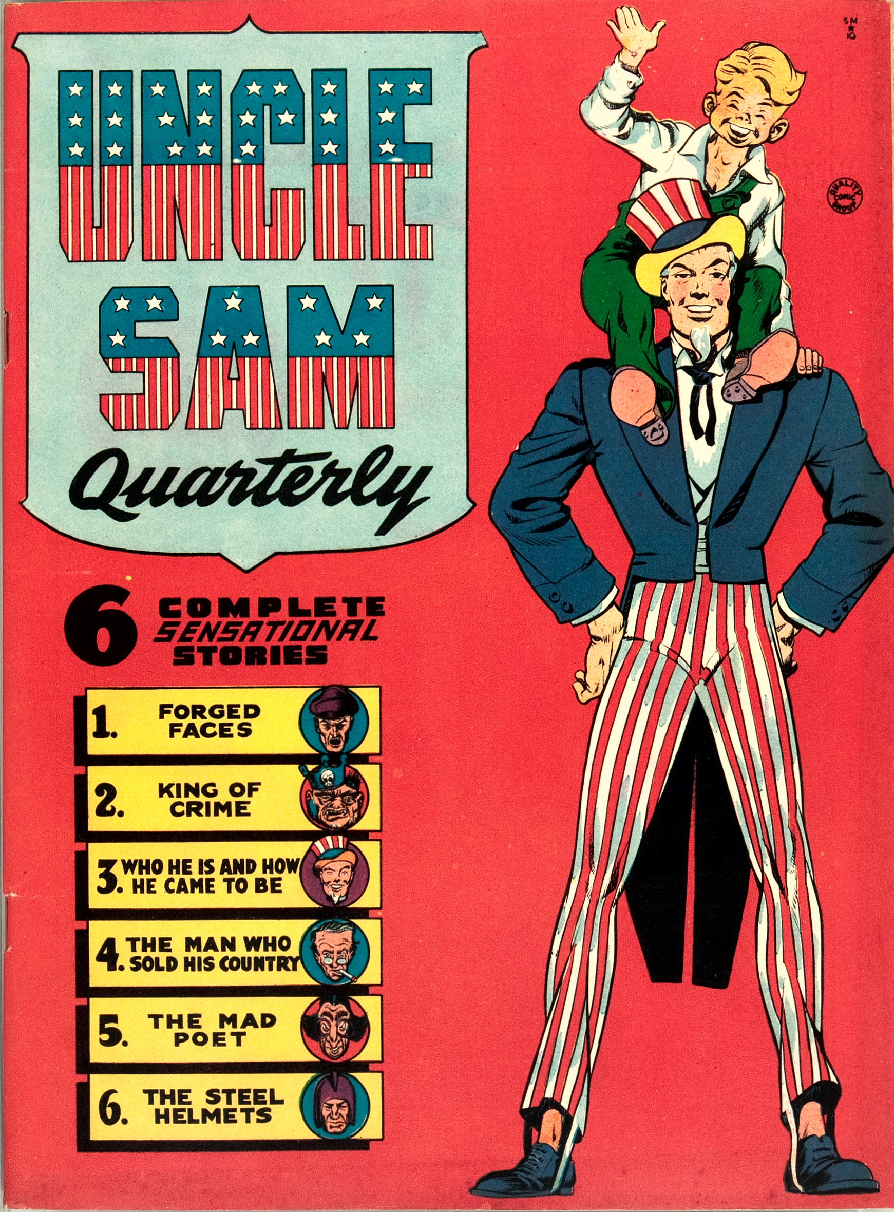 Uncle Sam Quarterly Vol 1 Dc Database Fandom Powered By Wikia