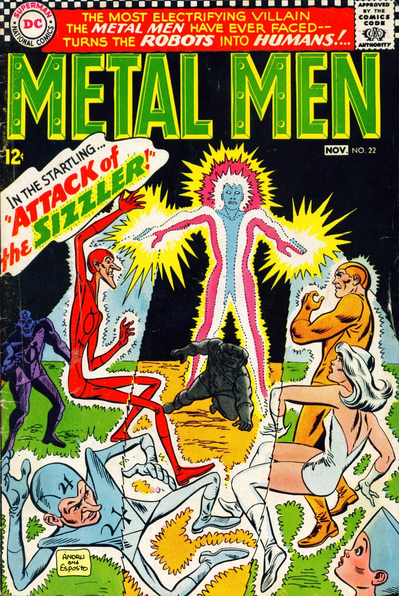 Metal Men Vol 1 22 | DC Database | Fandom