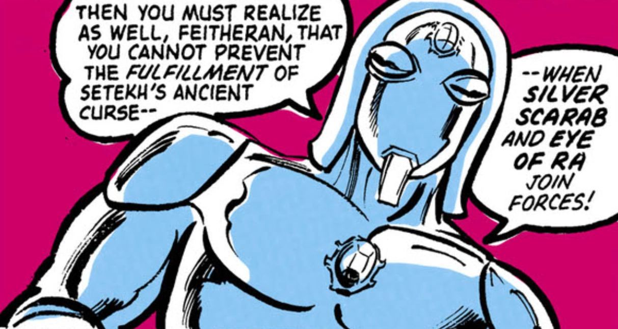 Silver Scarab II (New Earth) | DC Database | FANDOM powered by Wikia