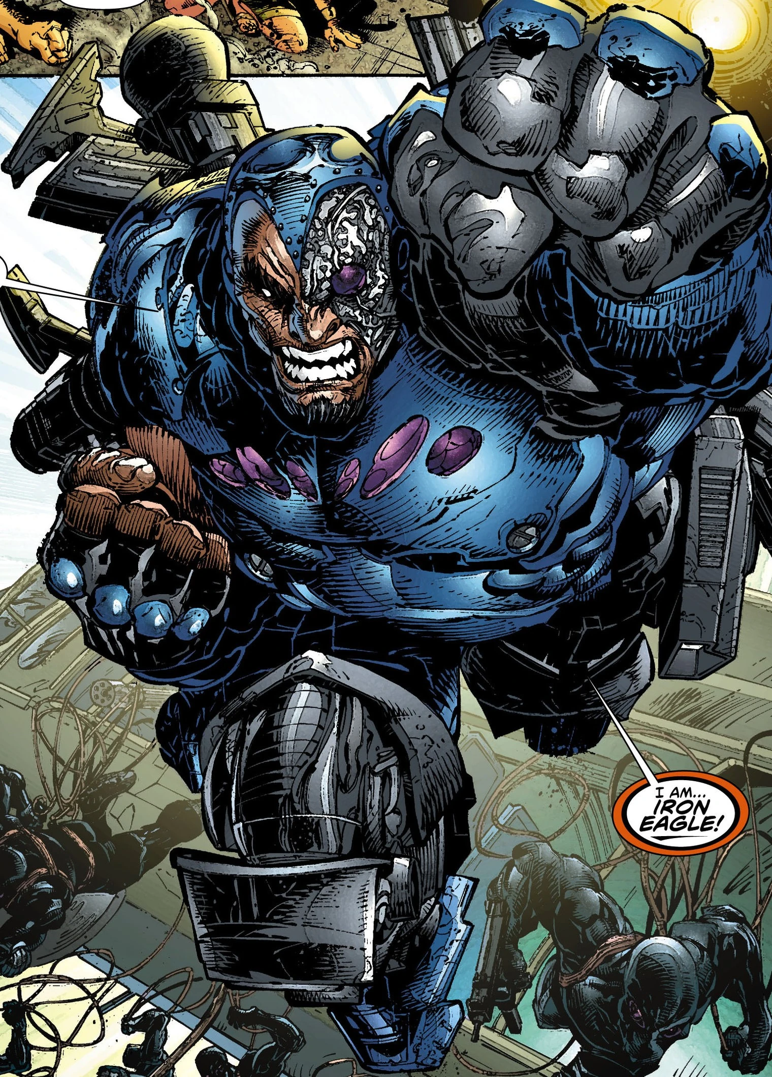 Iron Eagle (Prime Earth) | DC Database | FANDOM powered by Wikia