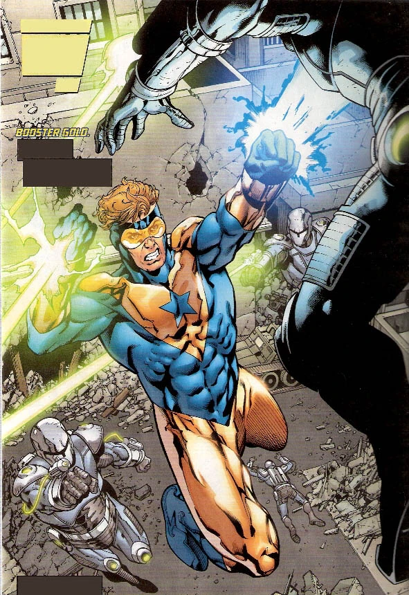Booster Gold Time Travels Into DEATH BATTLE! by BangJang96 on DeviantArt