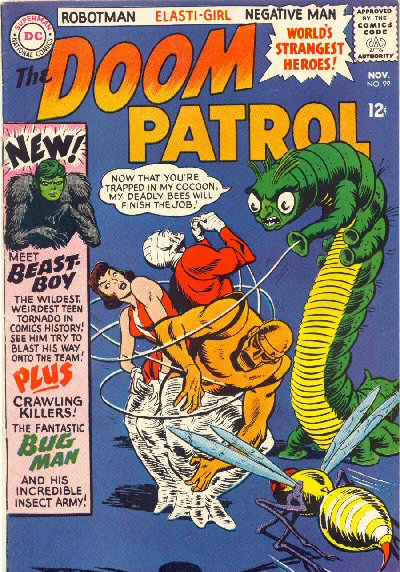 Doom Patrol Vol 1 99 Dc Database Fandom