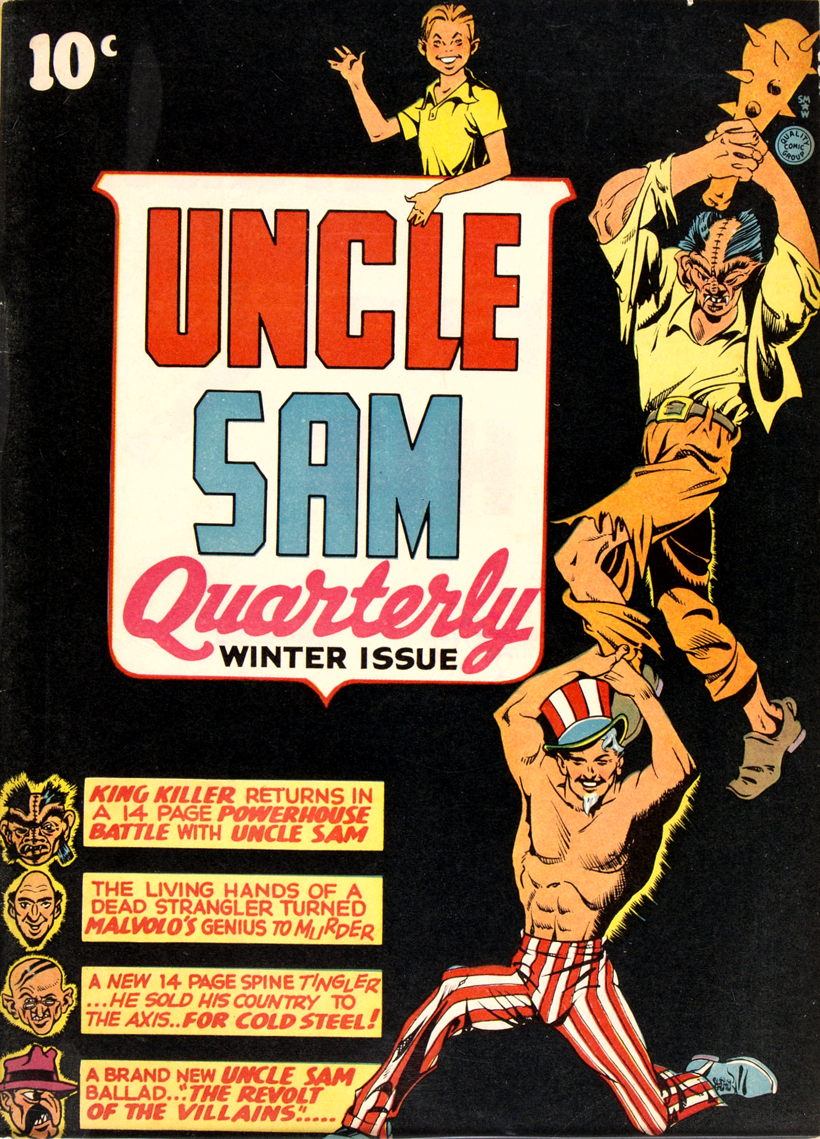 Uncle Sam Quarterly Vol 1 2 Dc Database Fandom Powered By Wikia