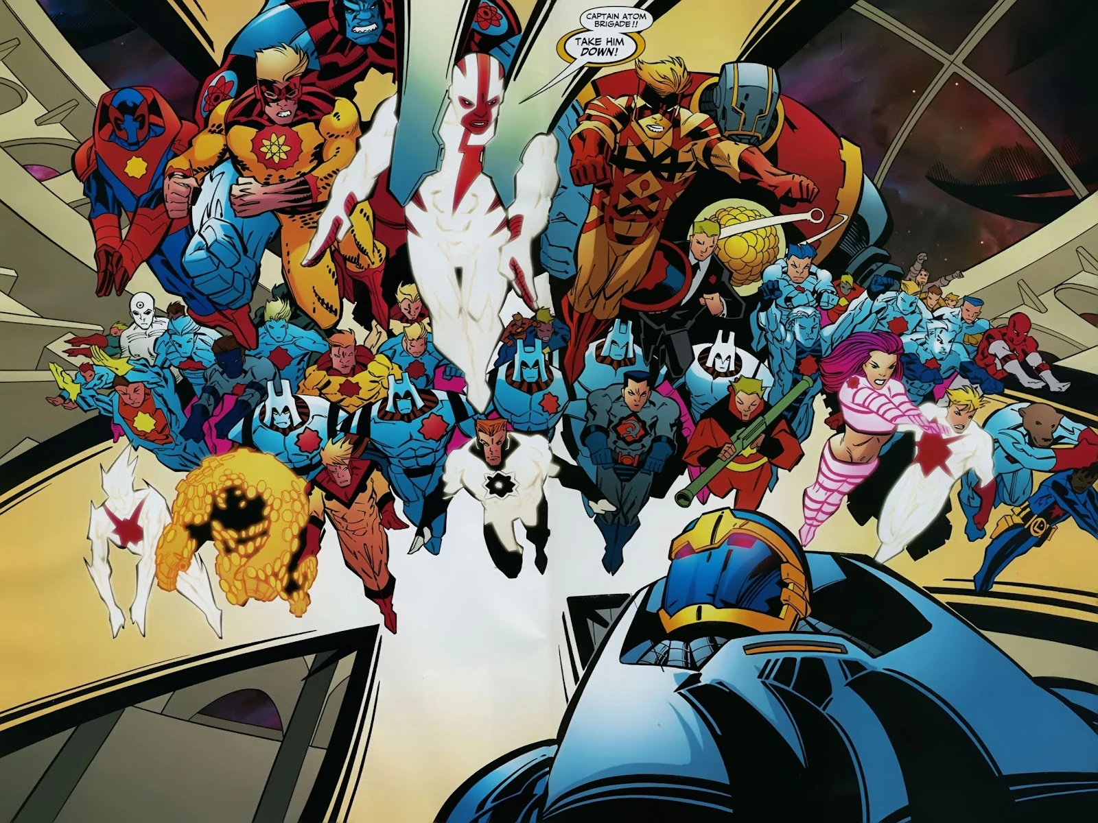 Captain Atom Brigade | DC Database | FANDOM powered by Wikia