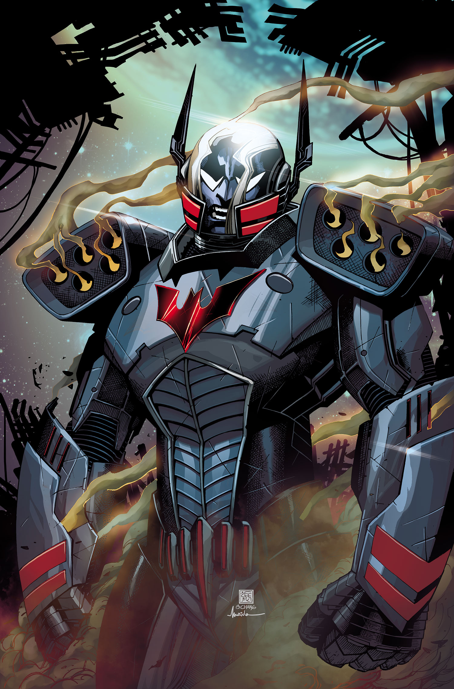 Image Batman Beyond Vol 5 6 Textless Dc Database Fandom
