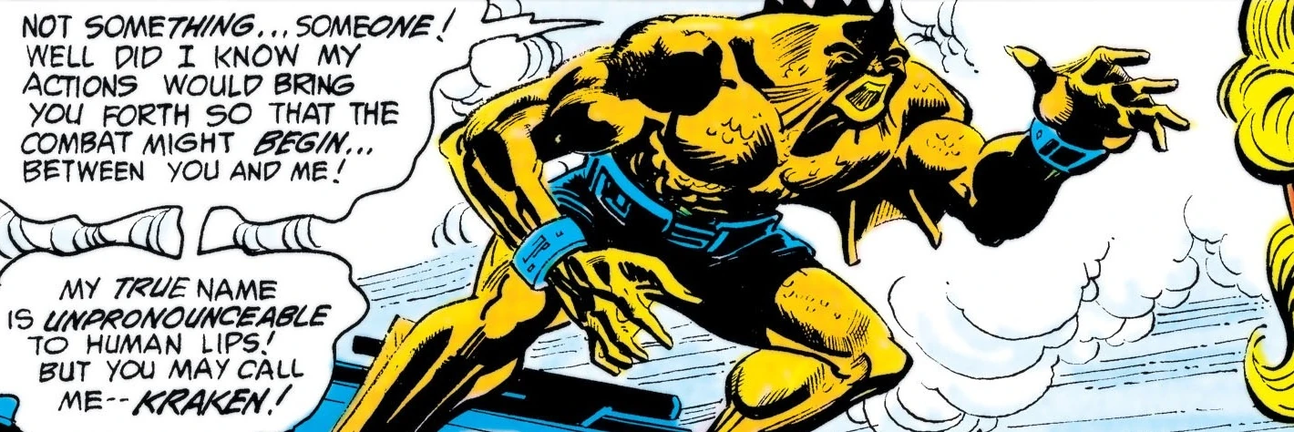 Kraken (Earth-One) | DC Database | Fandom