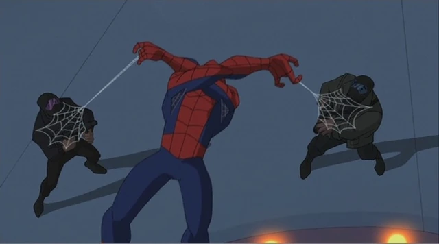 Image - Spider-Man Webs Robbers SSM.jpg | Marvel Animated Universe Wiki ...