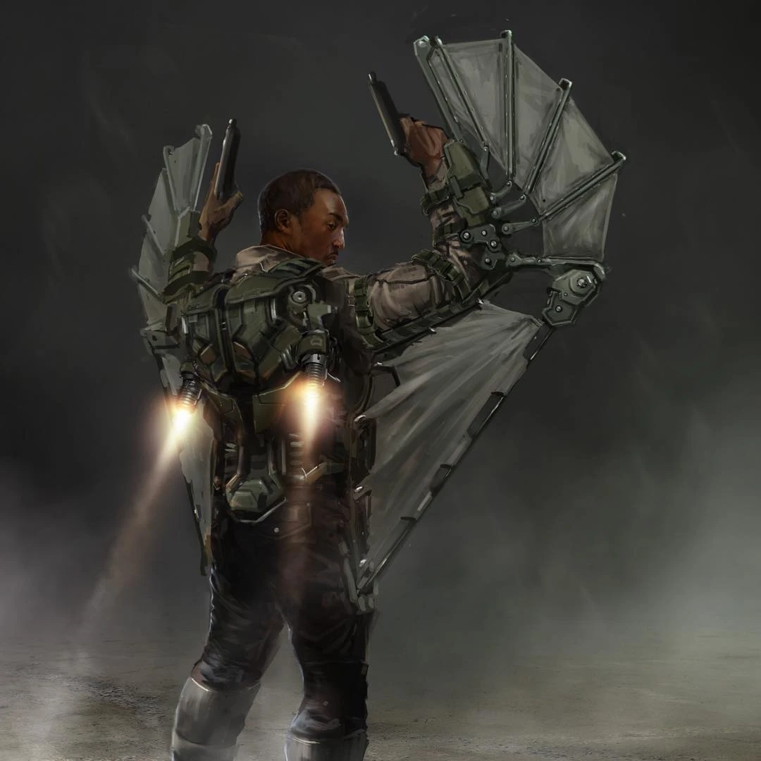 Image - CATWS Concept Art Falcon Wings.jpg | Marvel Cinematic Universe Wiki | FANDOM powered by ...
