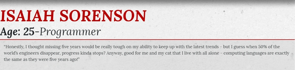 Isaiah Sorenson | Marvel Cinematic Universe Wiki | Fandom