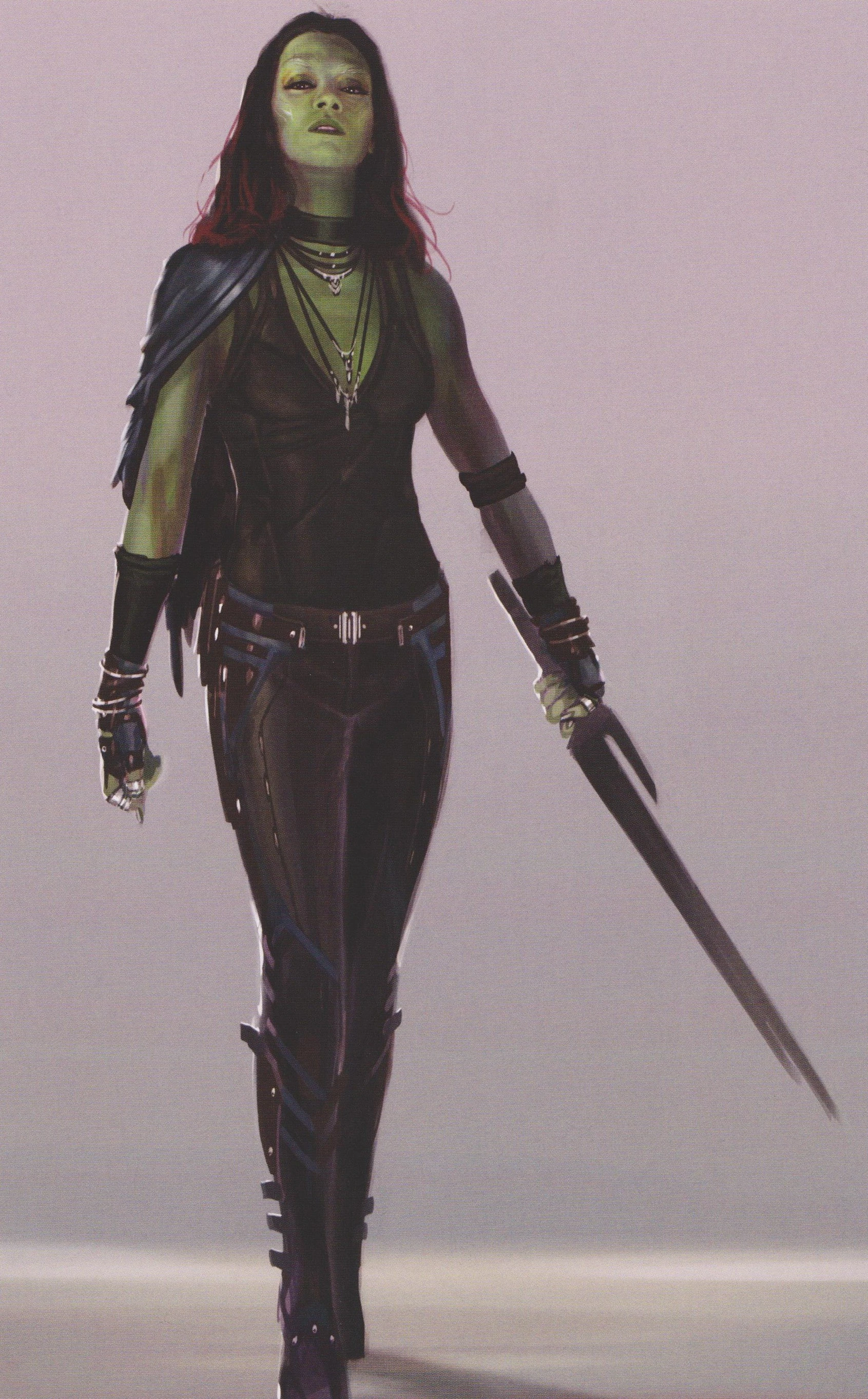 Image - GOTG Vol. 2 concept art Gamora 3.jpg | Marvel Cinematic ...