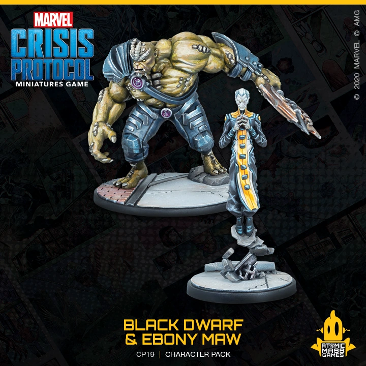 CP19 - Black Dwarf & Ebony Maw Character Pack | Marvel: Crisis Protocol ...