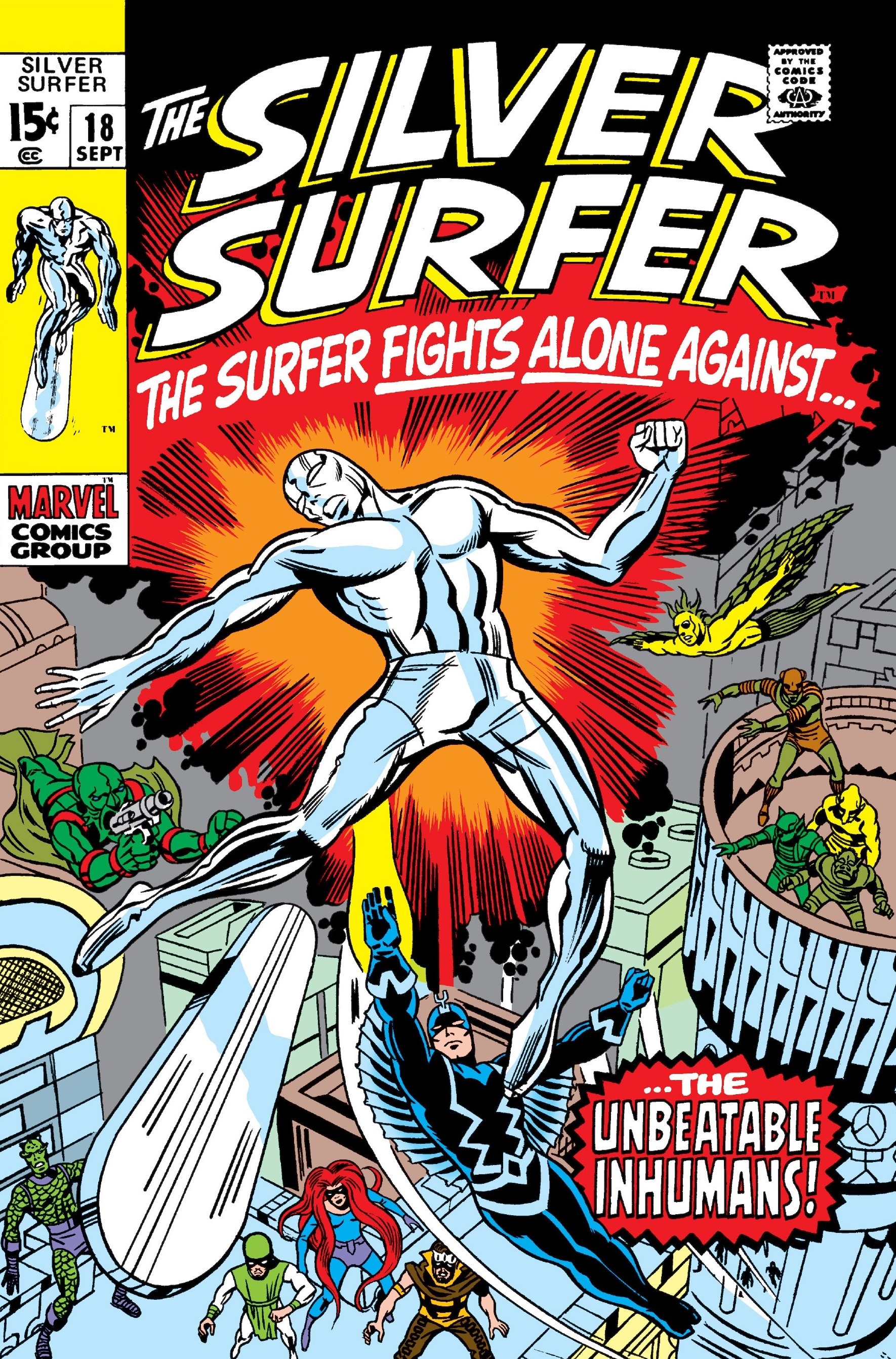 Silver Surfer Vol 1 18 Marvel Database Fandom Powered By Wikia