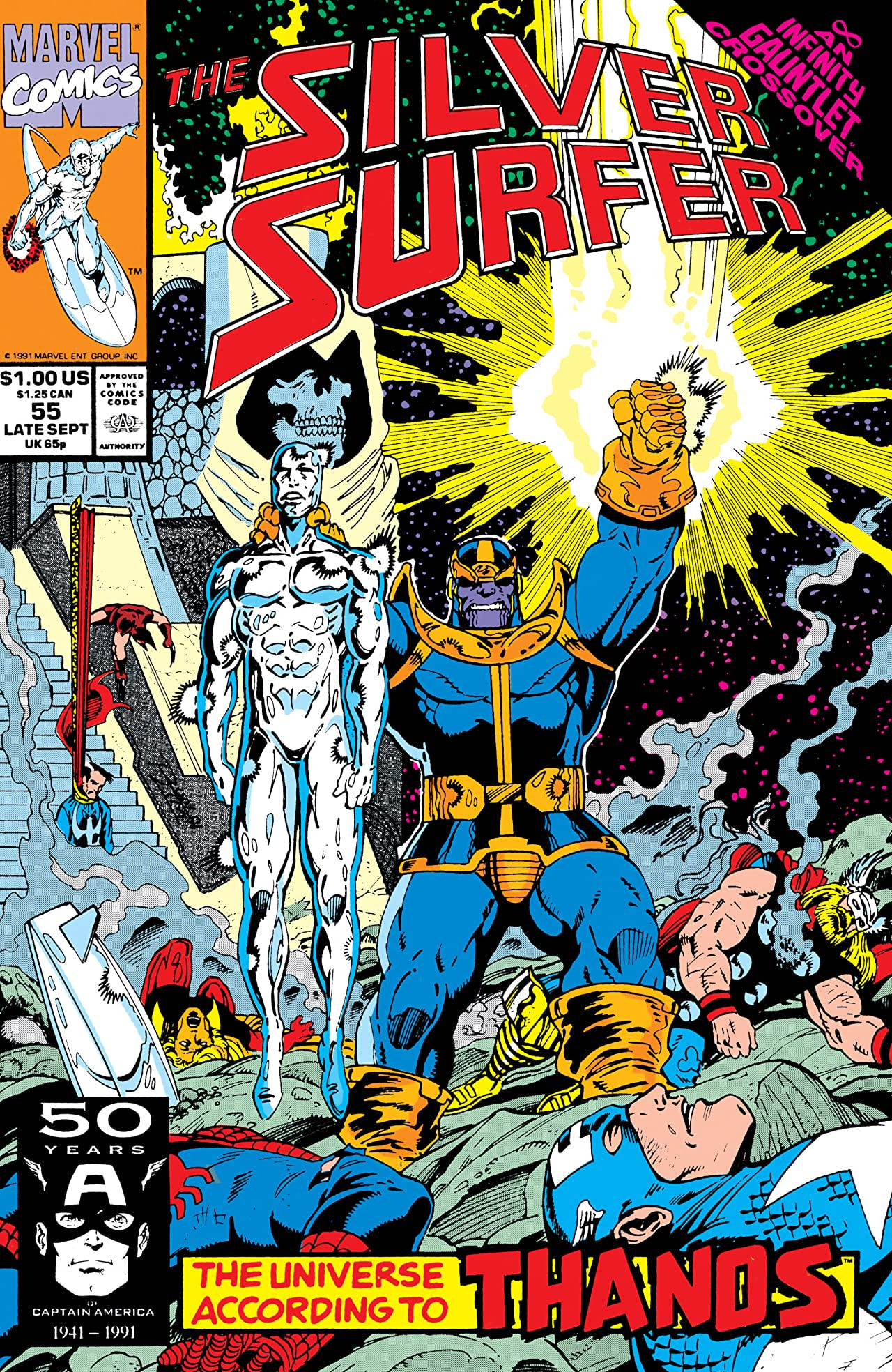 Silver Surfer Vol 3 55 Marvel Database Fandom Powered By Wikia