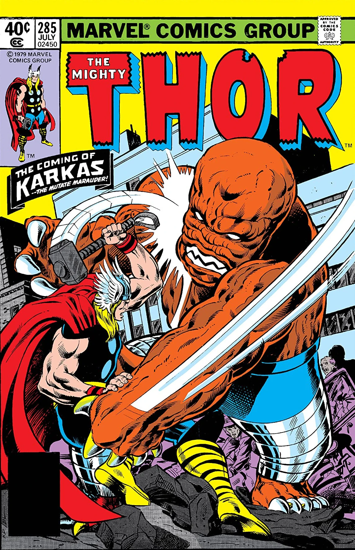 Thor Vol 1 285 | Marvel Database | FANDOM powered by Wikia