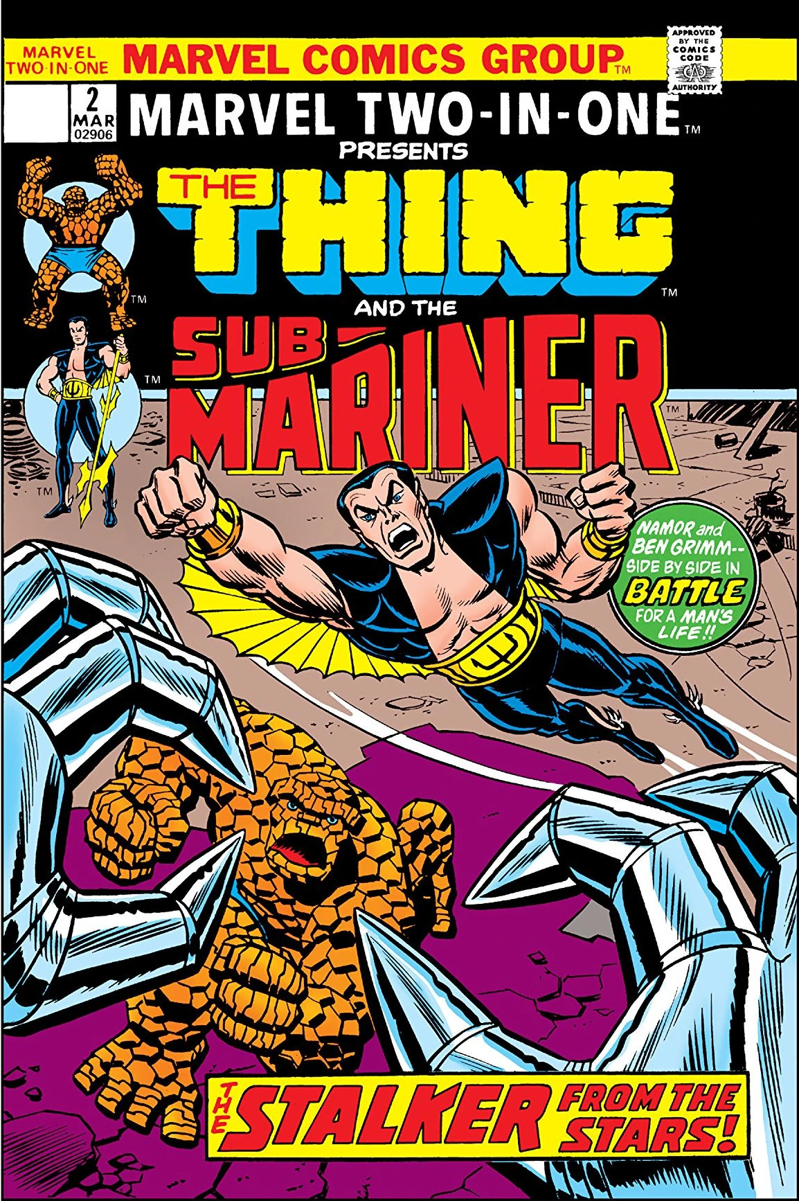 Marvel Two-In-One Vol 1 2 | Marvel Database | Fandom