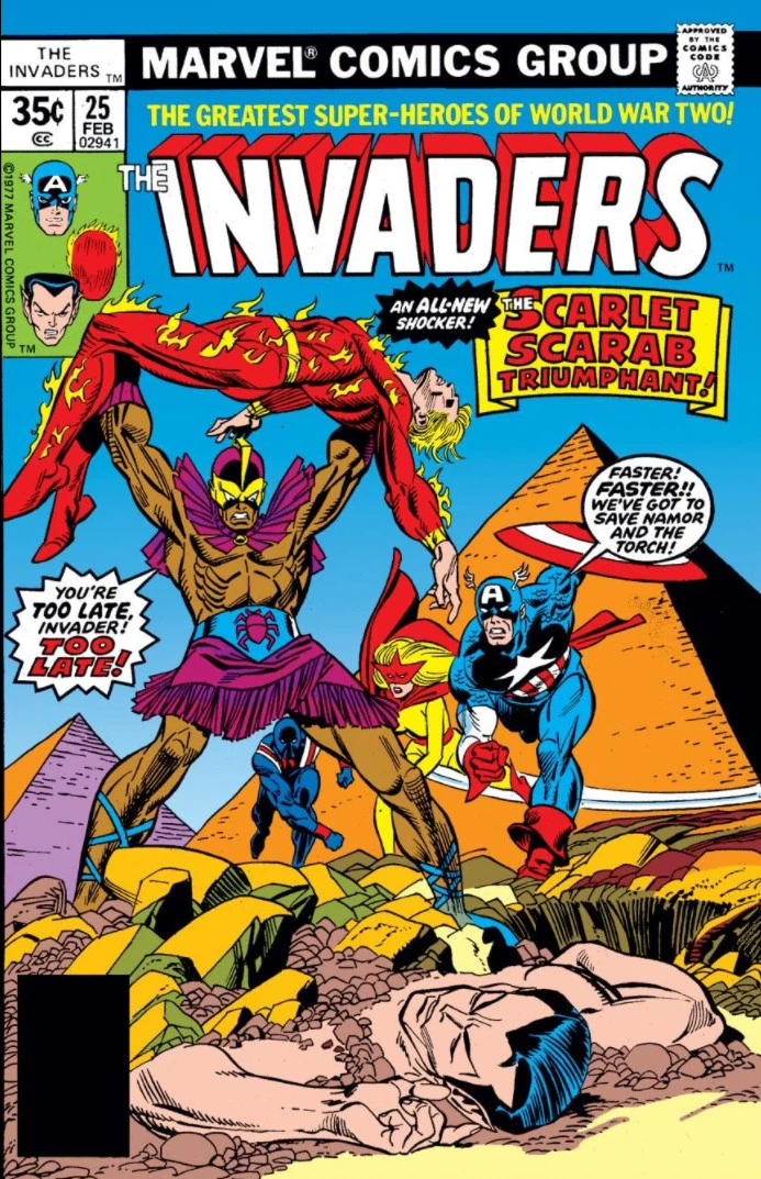 Invaders Vol 1 25 | Marvel Database | FANDOM powered by Wikia