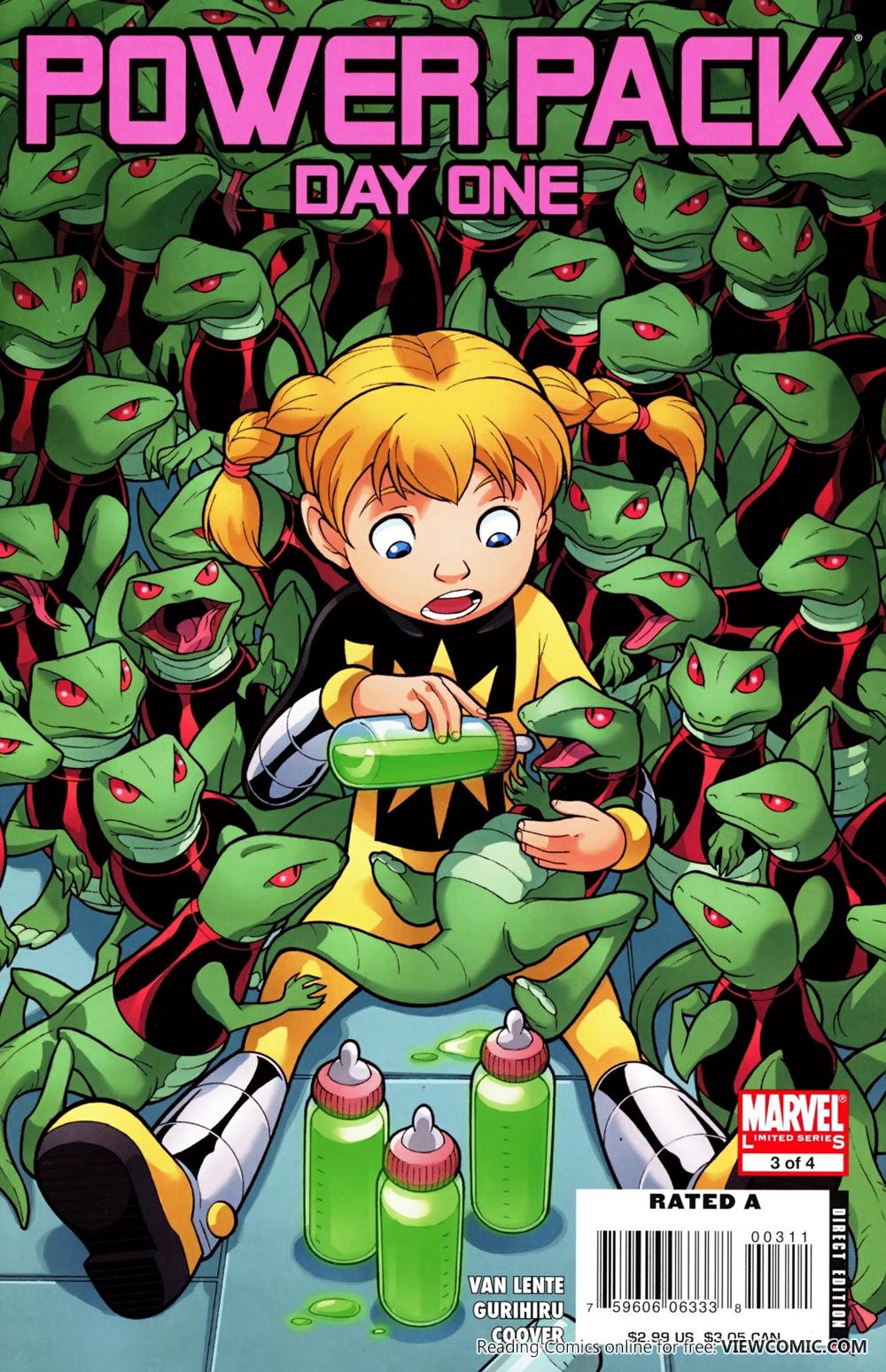 Power Pack Day One Vol 1 3 Marvel Database Fandom Powered By Wikia