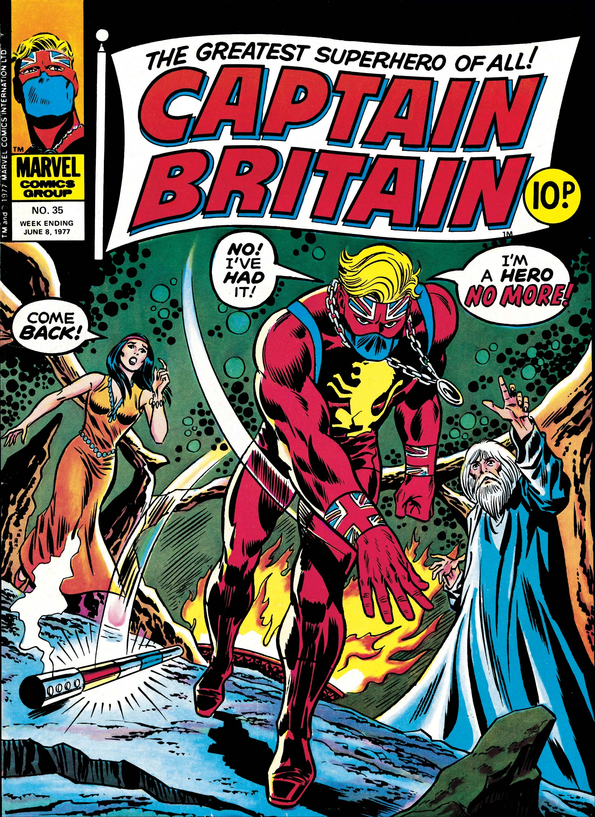 Captain Britain Vol 1 35 | Marvel Database | FANDOM powered by Wikia